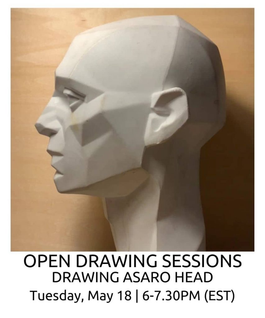 Open Drawing Session | Drawing Asaro Head! - Roberto Osti's Web Site